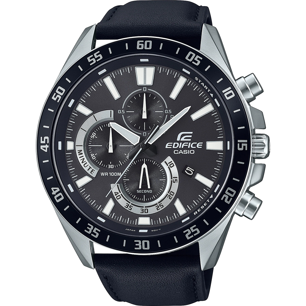 Reloj Casio Edifice Classic EFV-620L-1AVUEF Big Face Chrono • EAN ...