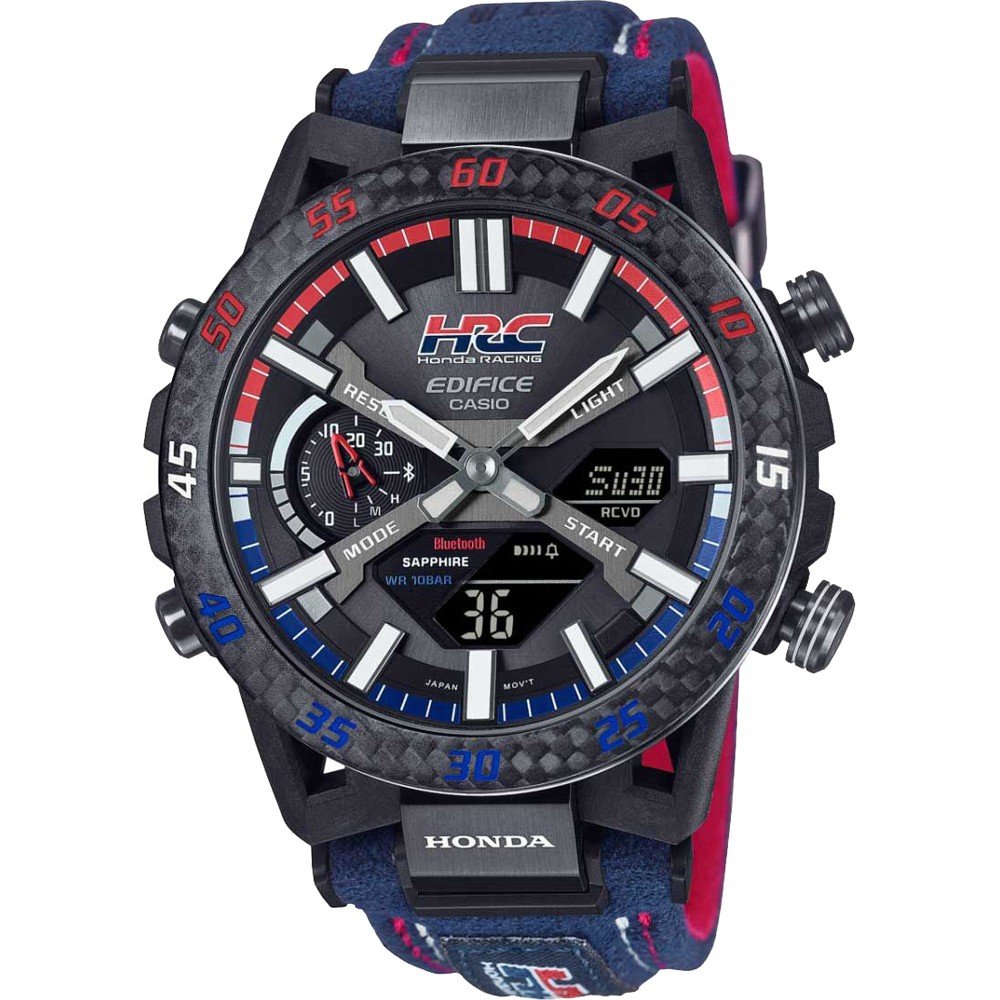 Reloj Casio Edifice Bluetooth ECB-2000HR-1A Sospensione - Honda Racing ...