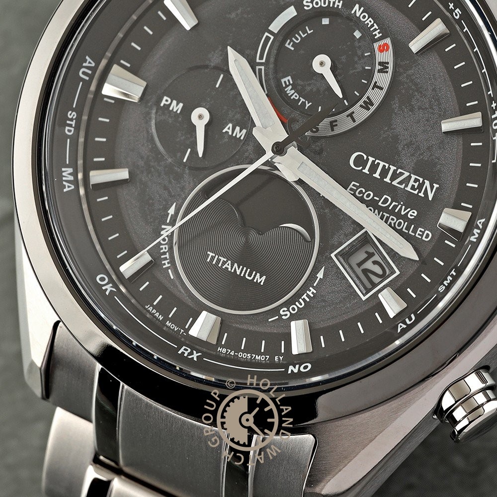 Reloj Citizen Super Titanium BY1018-80E Tsuki-yomi • EAN: 4974374338136 • Reloj.es