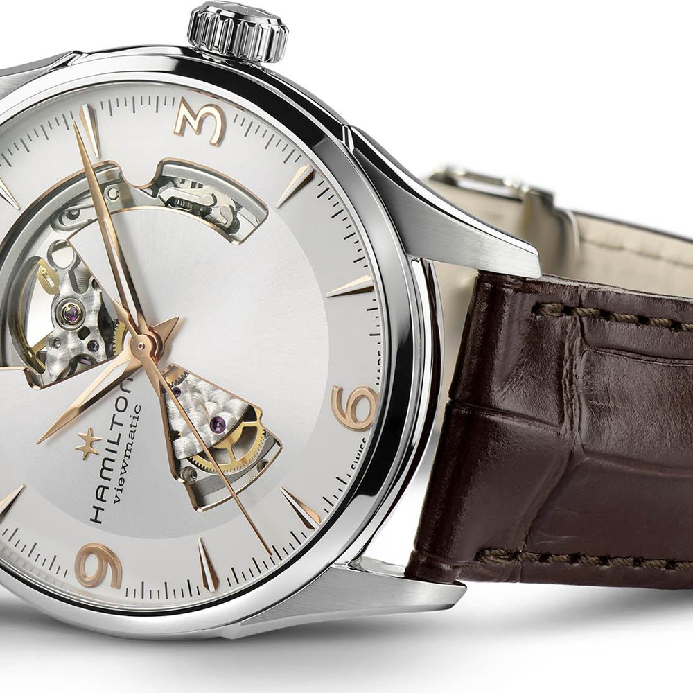 Reloj Hamilton Jazzmaster H32705551 Jazzmaster Open Heart • EAN ...