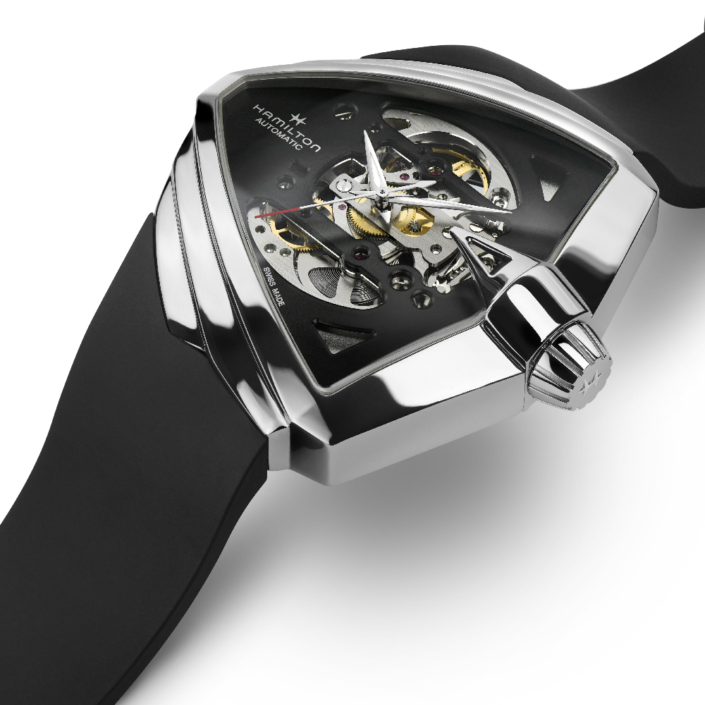 Reloj Hamilton Ventura H24625330 Ventura XXL Skeleton • EAN ...