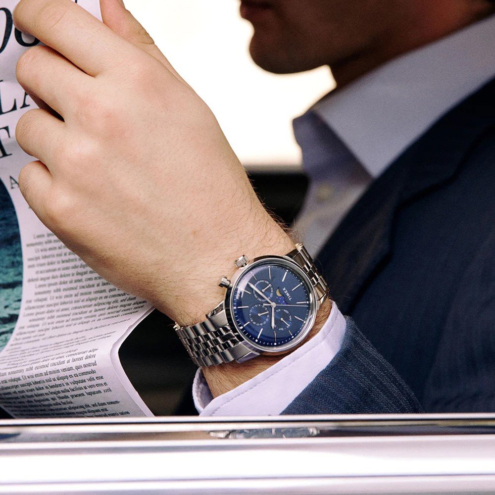 Reloj Timex Marlin TW2W51300 Marlin Moon Phase • EAN: 0194366343380 ...